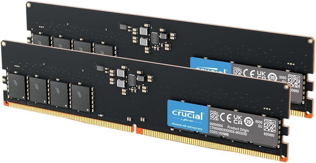 Купить Оперативная Память 32GB DDR5 Dual-Channel Kit Crucial ...