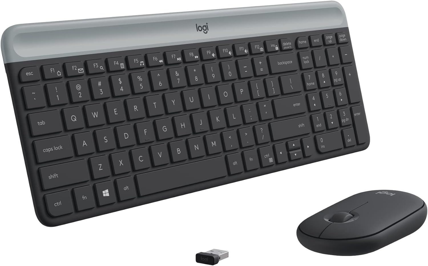 Купить Logitech Wireless Combo MK470 Slim, Keyboard + Mouse, 2.4GHz ...
